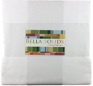 Bella Solids White Layer Cake | The Quilters Closet